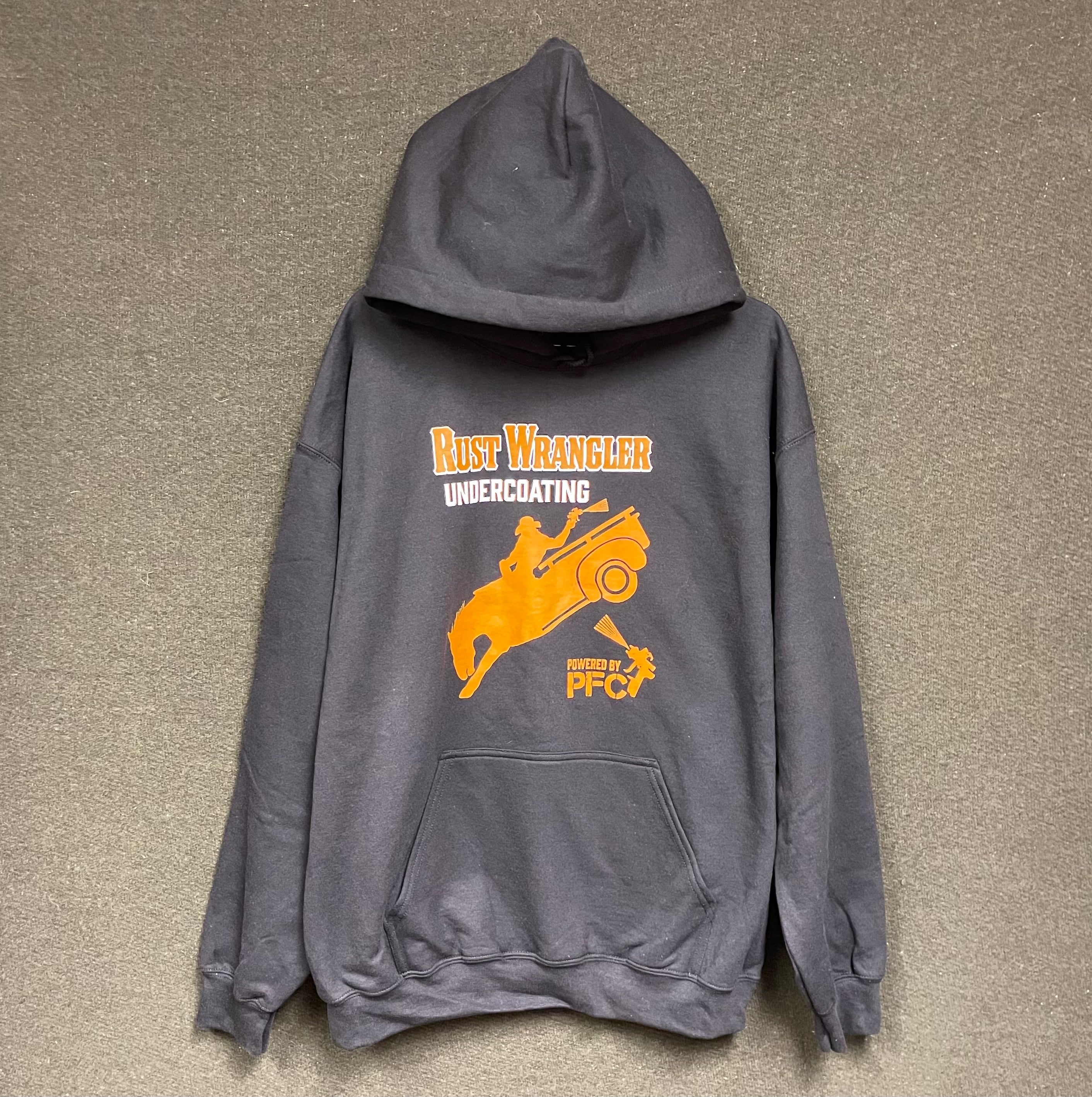 Black Hoodie – Rust Wrangler